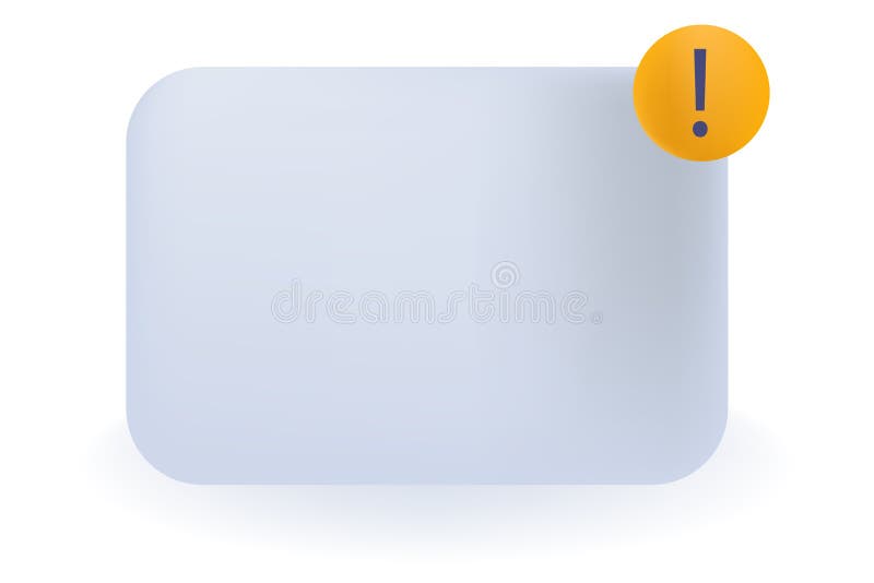Text Box Exclamation Mark Stock Illustrations – 591 Text Box ...