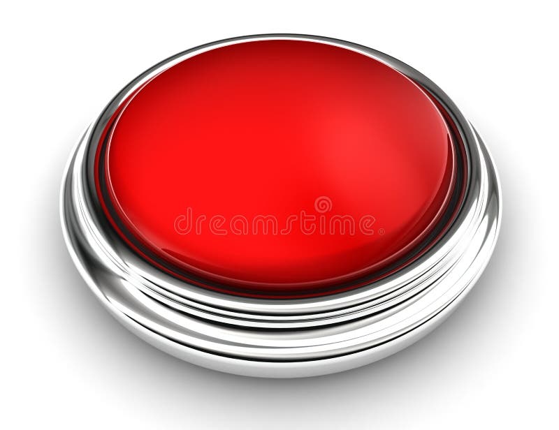 Red button stock illustration. Illustration of computer - 14754631