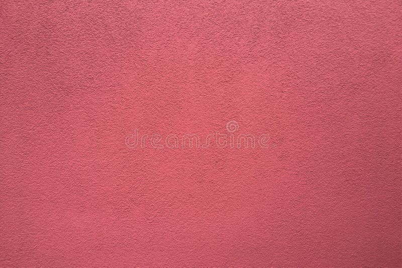 Empty Red Concrete Wall, Clean Texture Background Surface Stock Photo ...