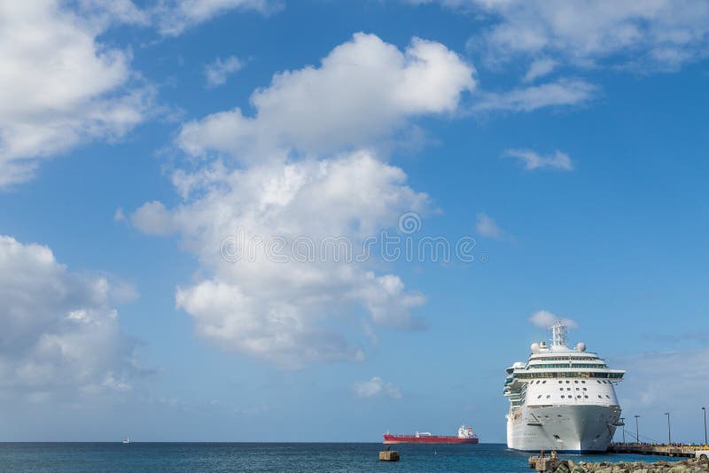 Empty Ship Port stock image. Image of cruise, coast - 140427507