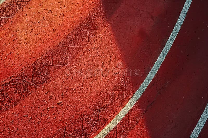 Empty Red Running Track at the Stadium. Concept of Running, Sport ... Empty Red Running Track at the Stadium. Concept of Running, Sport ...