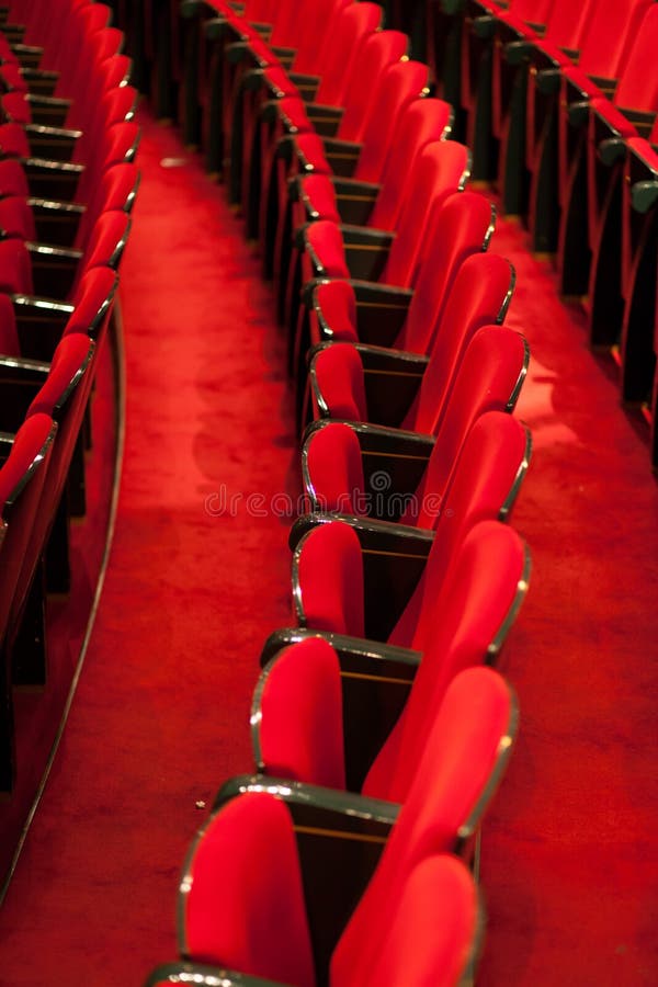 Empty red seats stock photo. Image of seat, show, performance - 29071032