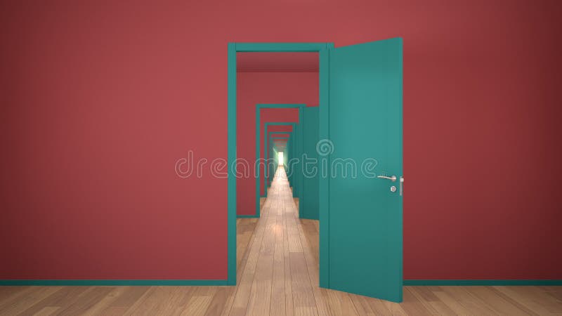 Infinite Doors Stock Illustrations – 118 Infinite Doors Stock ...