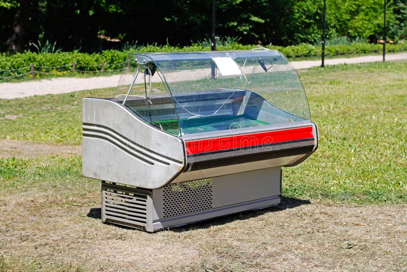 Empty Refrigerator Display Showcase Stock Photos - Free & Royalty-Free ...