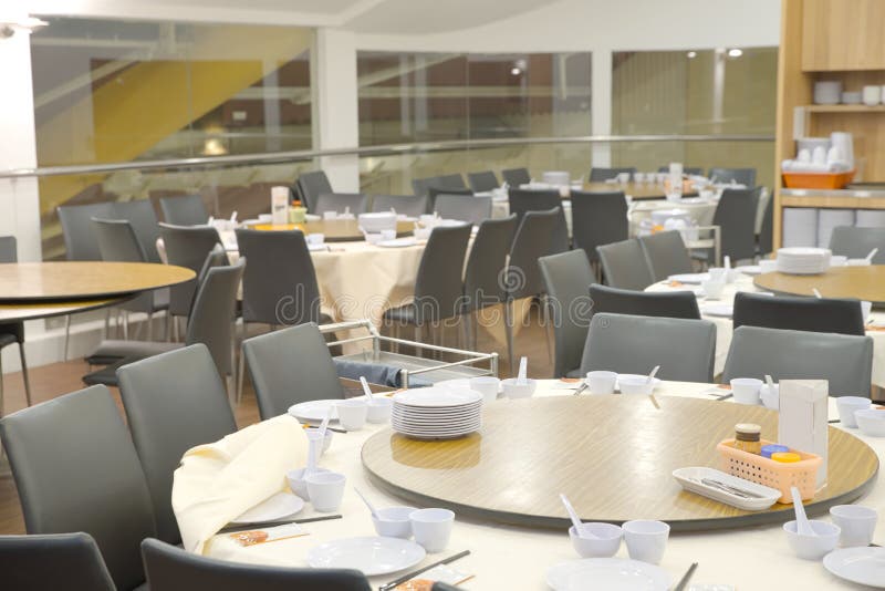 Empty restaurant stock image. Image of defocus, restaurant - 51866301