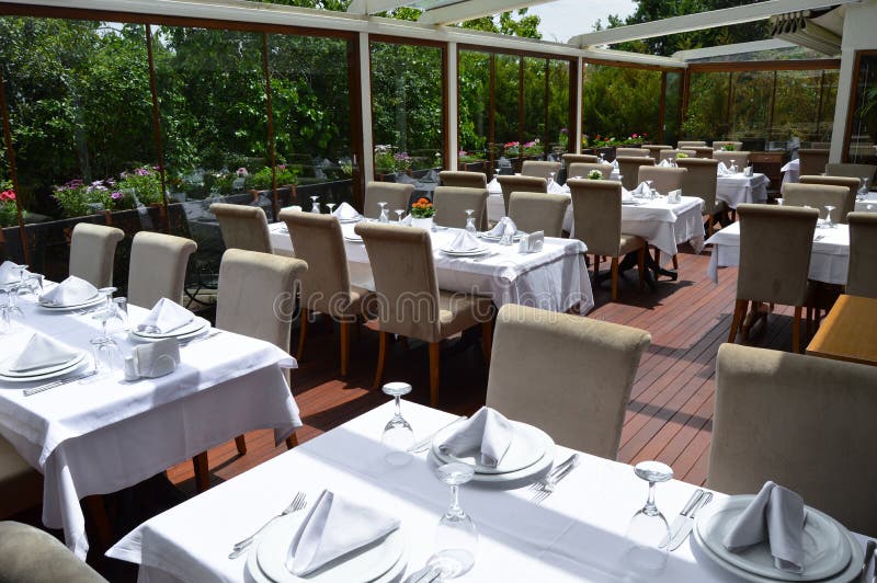 Empty Restaurant stock photo. Image of empty, food, cafes - 66911470