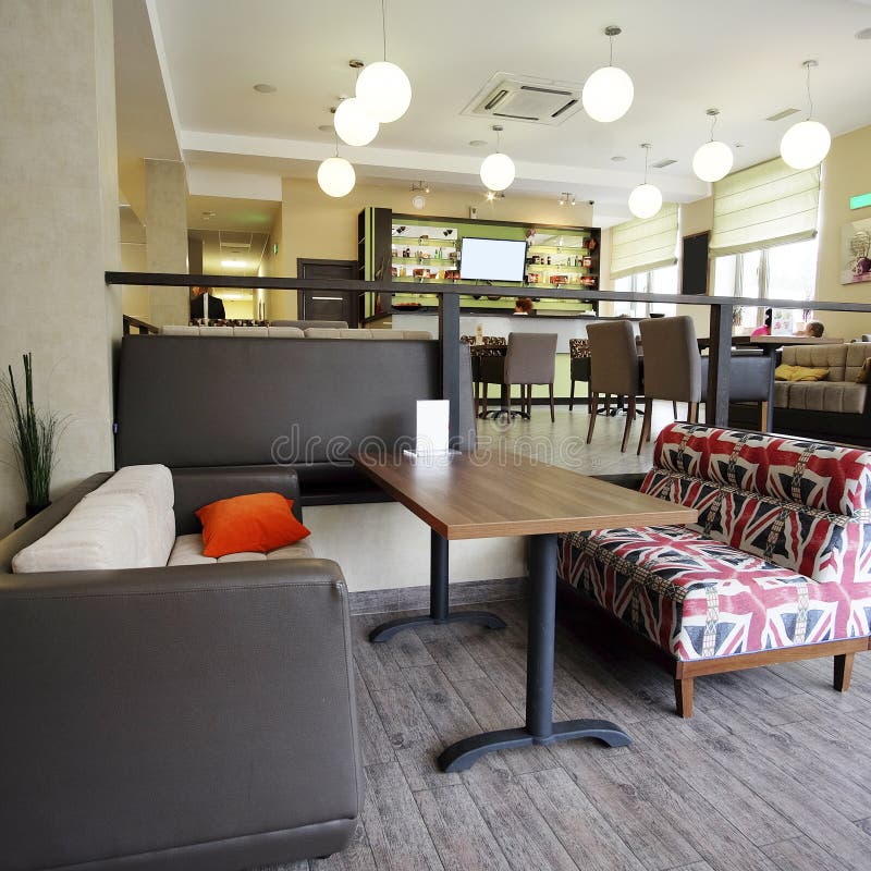 Empty restaurant stock photo. Image of chair, empty, eating - 87388796