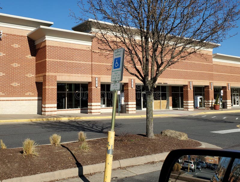 Empty Retail Space - Sign of the Times Stock Photo - Image of empty ...