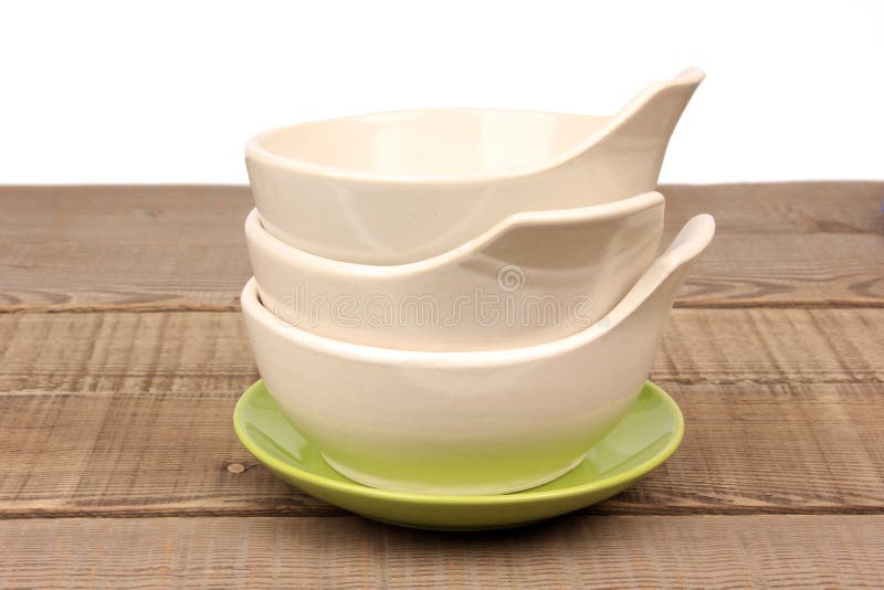 Empty Rice Bowl with Bamboo Chopsticks Stock Photo - Image of ceramic ...