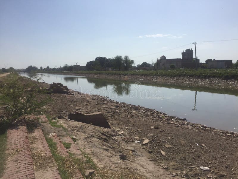 River stock image. Image of bridge, water, empty, rock - 177602327