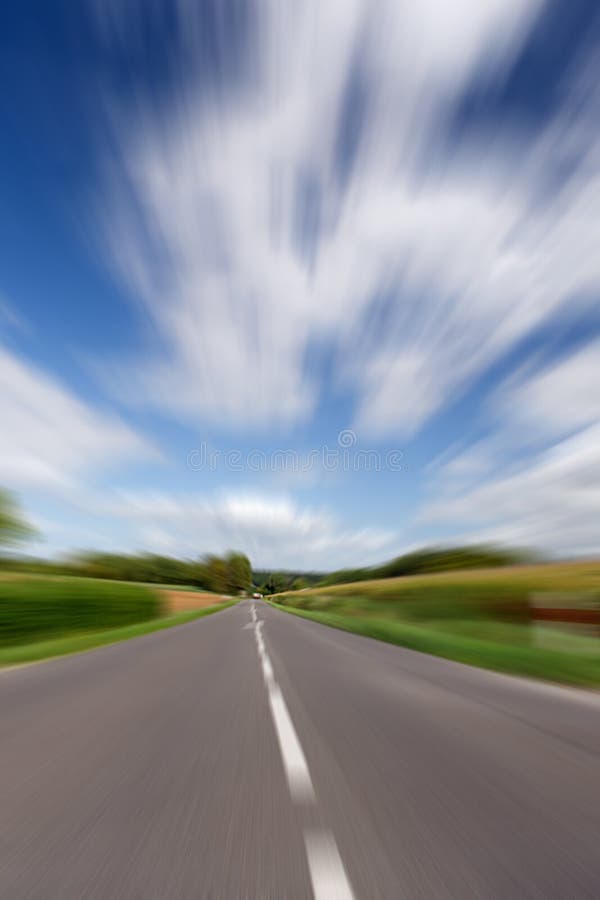 Empty road stock image. Image of speed, stripes, environment - 22245079