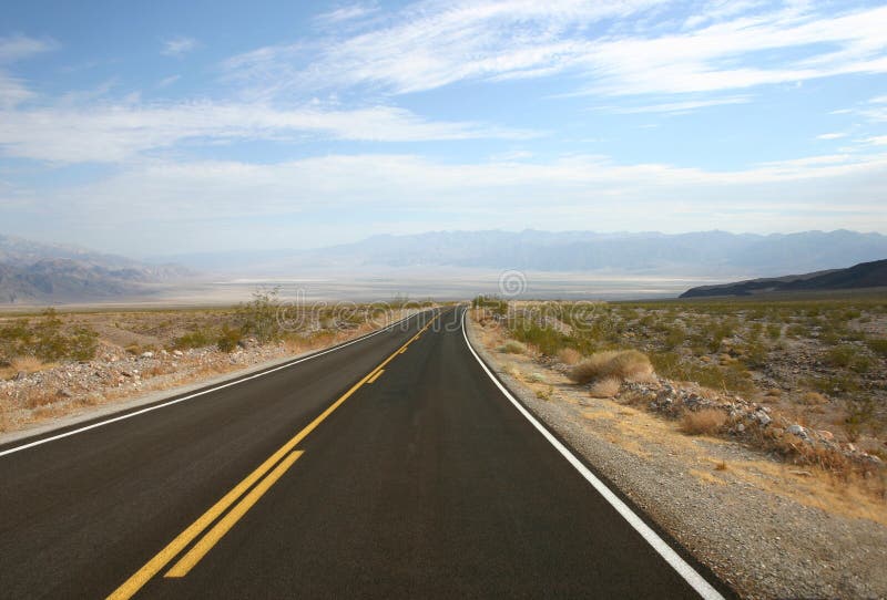 Empty road stock photo. Image of crosscountry, panorama - 5946076