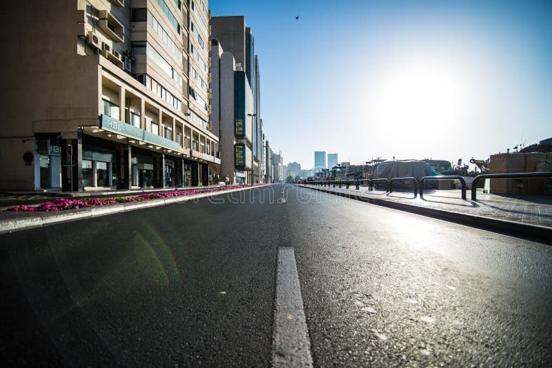 652 Dubai Empty Street Stock Photos - Free & Royalty-Free Stock Photos ...