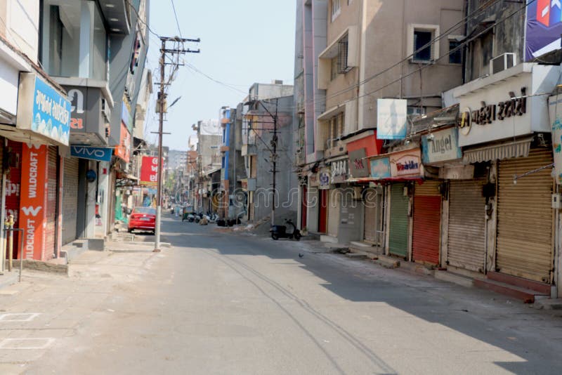 Empty Road Lock-down in India Editorial Photography - Image of empty ...