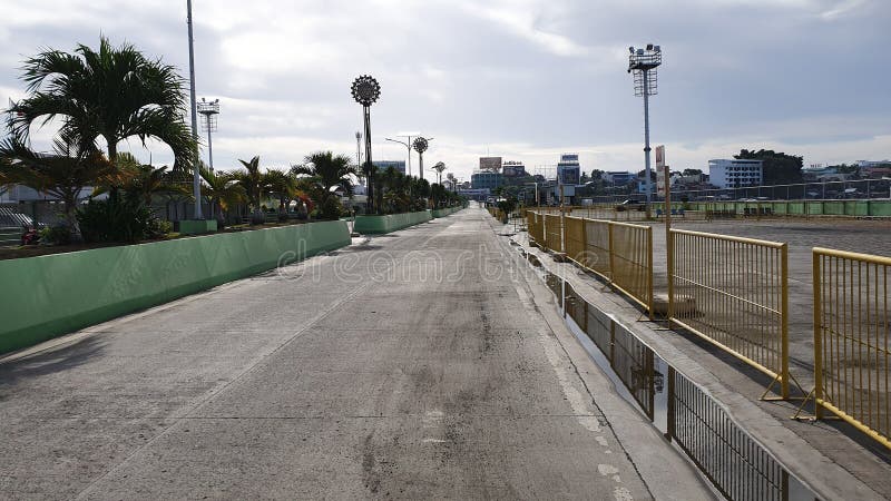 Empty Road in Philippines Due To Coronavirus Lockdown Stock Image ...