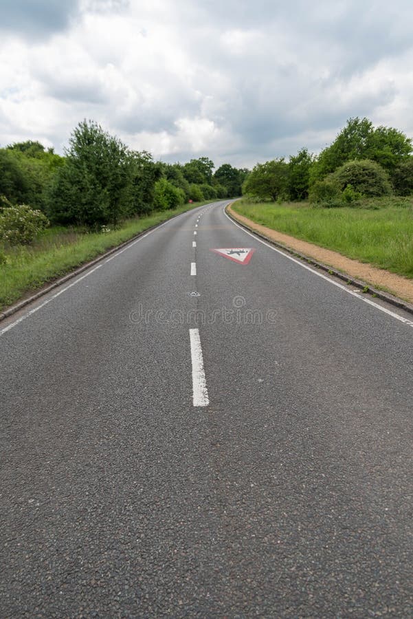Empty Road stock image. Image of landscape, blue, road - 94173471