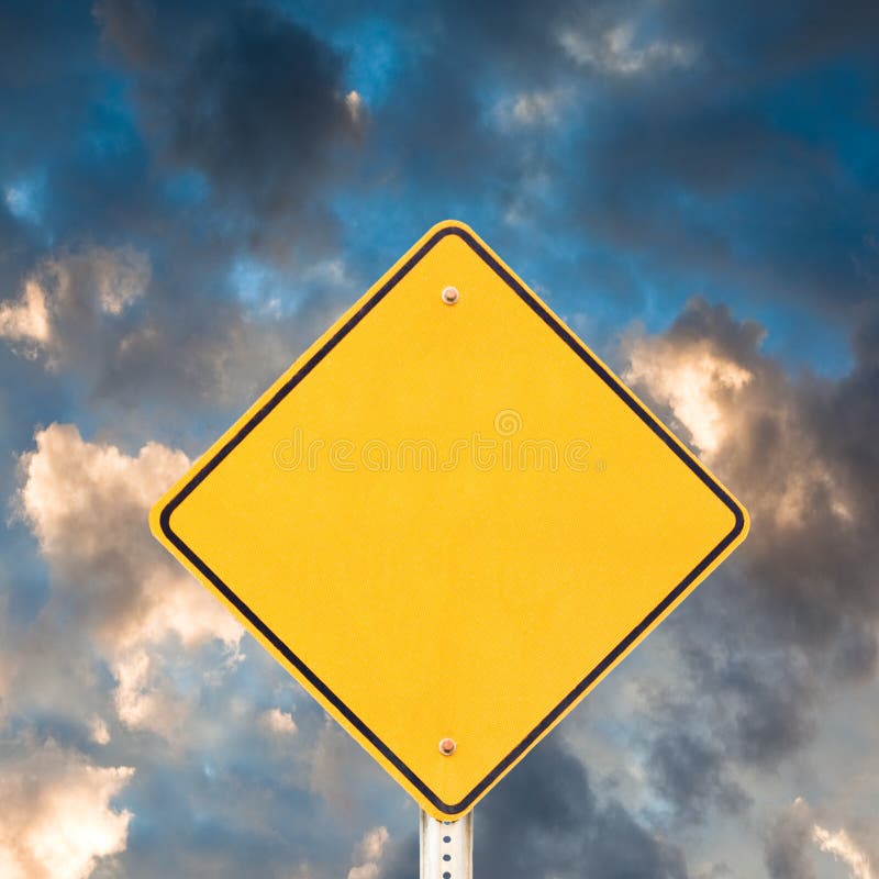 120 Blank Yellow Diamond Road Sign Stock Photos - Free & Royalty-Free ...