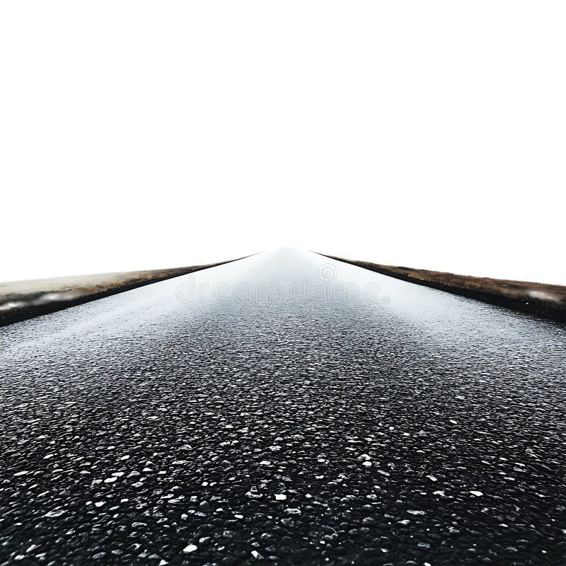Empty Road Vanishing Point Asphalt Texture Background Stock ...