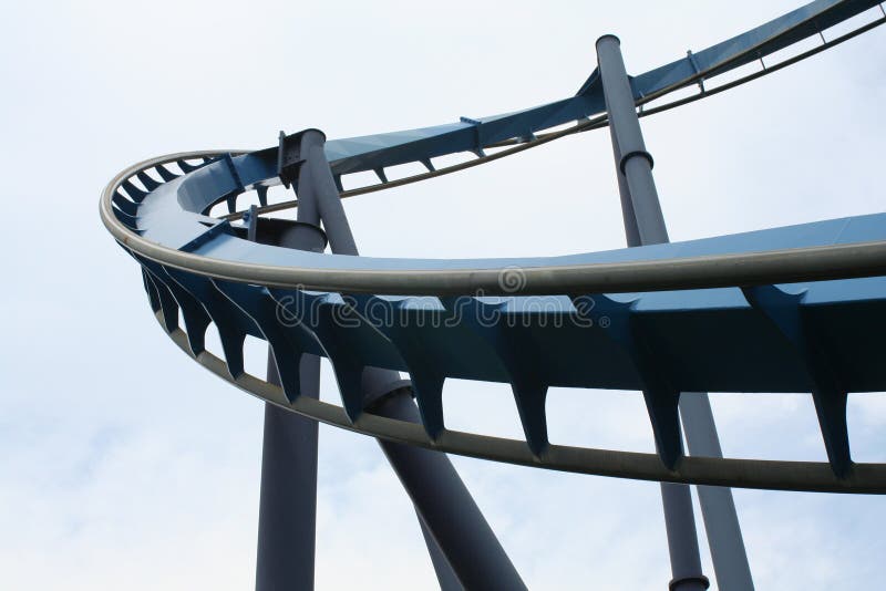 Empty Roller Coaster Cart Front View