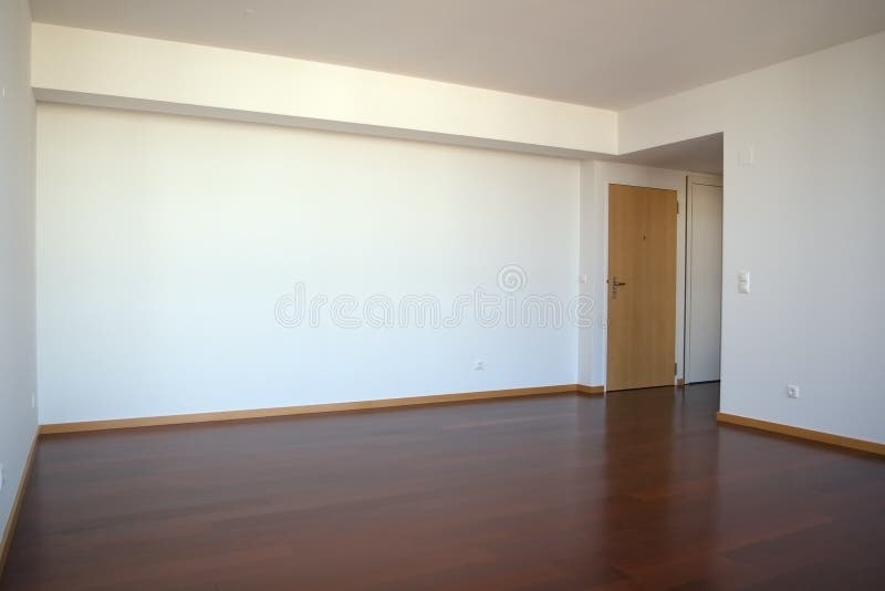 Big empty room stock photo. Image of apartment, perspective - 23375038