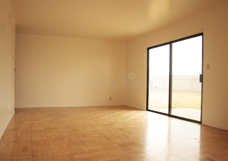Big empty room stock photo. Image of apartment, perspective - 23375038