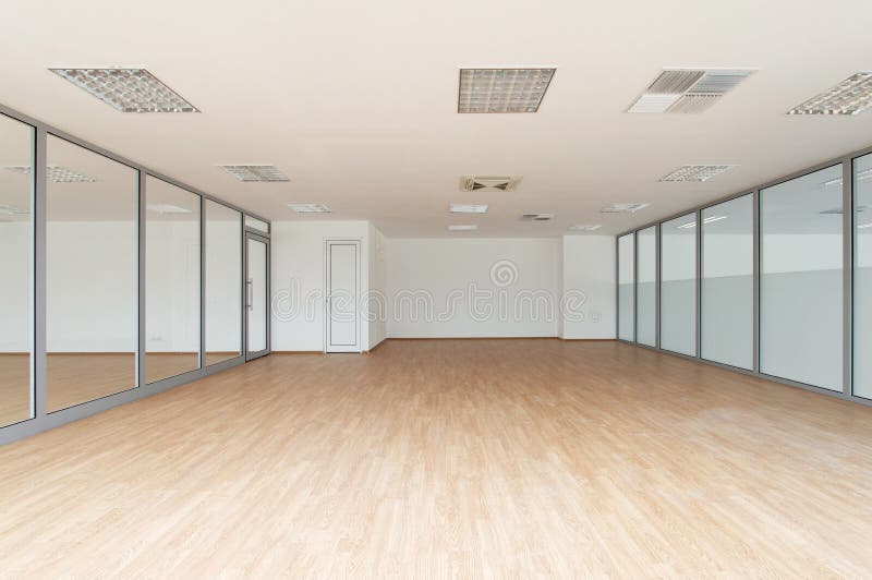 Empty office showroom stock image. Image of domestic - 17129747