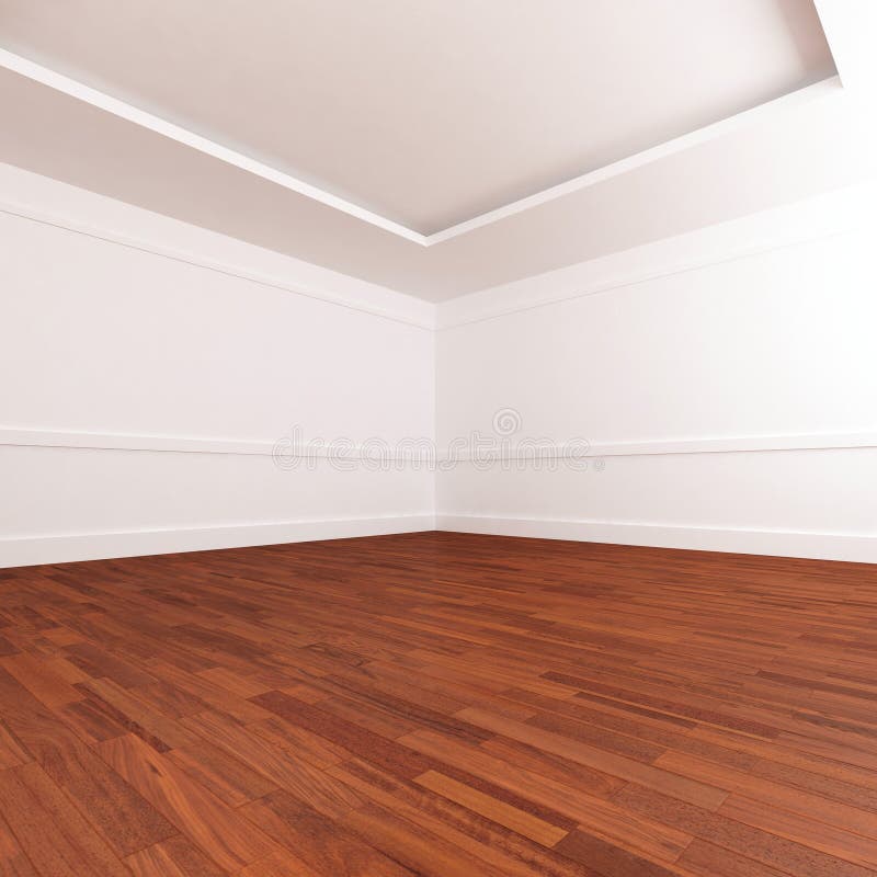Empty new room stock illustration. Illustration of simplicity - 10470527