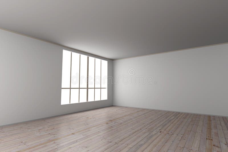 Empty room stock illustration. Illustration of digital - 21063944