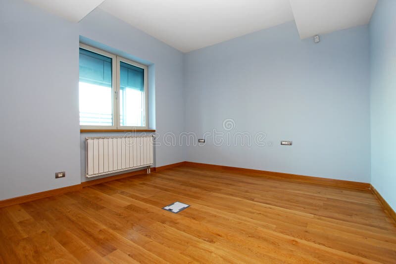 Empty room in house stock photo. Image of balcony, rent - 24243572