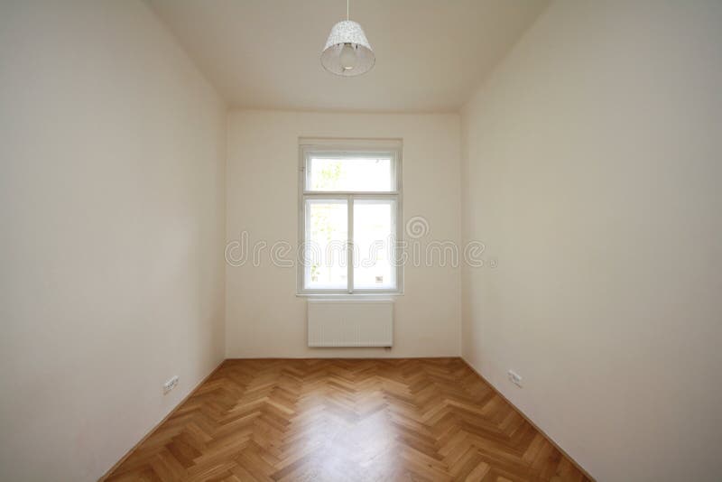 Empty room stock photo. Image of floor, room, empty, recontruction ...