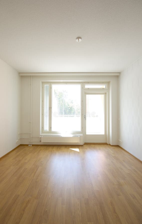 Small Empty room stock photo. Image of socket, trim, dark - 19315208