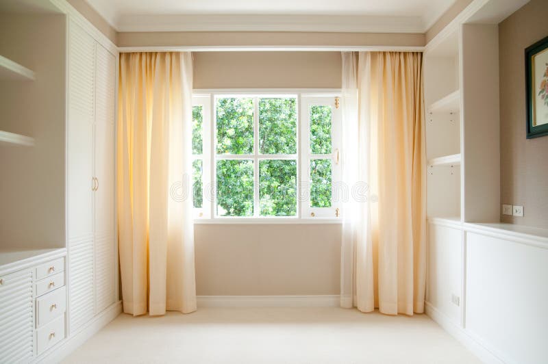 Empty Room Newly Renovated - Store / Shop with Wooden Floor and Stock ...