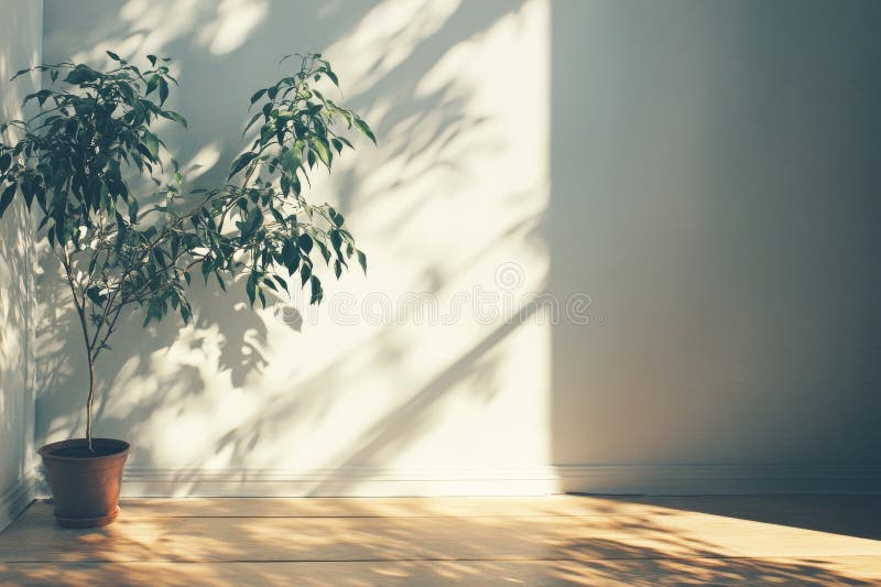 An Empty Room with Clean Lines and Minimalist Architecture, Casting ...