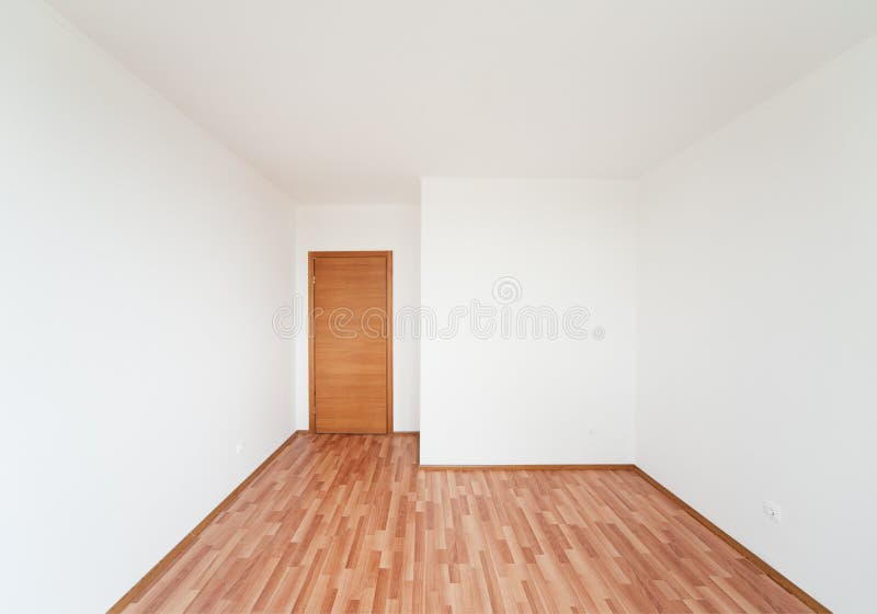 Empty room with door stock photo. Image of space, construction - 23029918