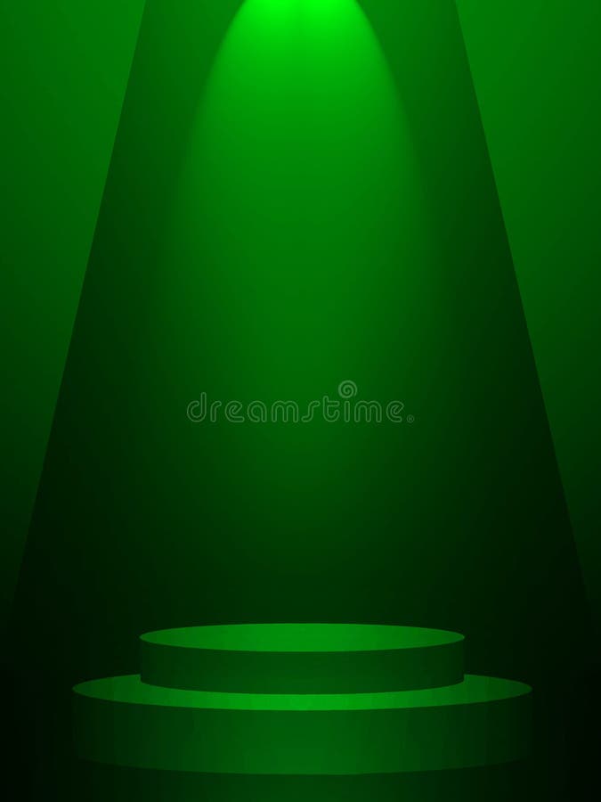 Green Gradient Wall. Blank Studio Room. Plain Studio Background Stock ...