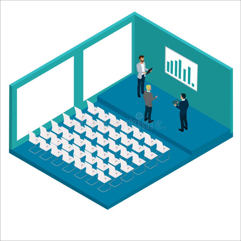 Empty Room Icon Modern Design Isolated on White Background. Vector ...