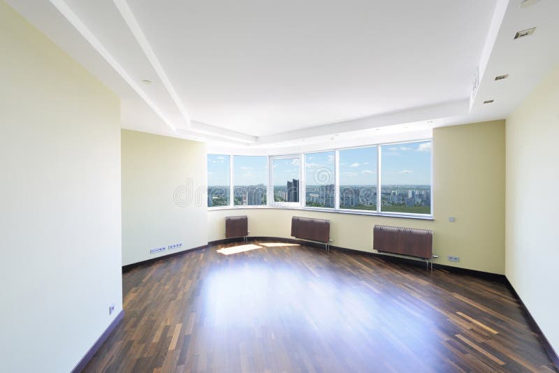 Empty room interior stock image. Image of residential - 26212243