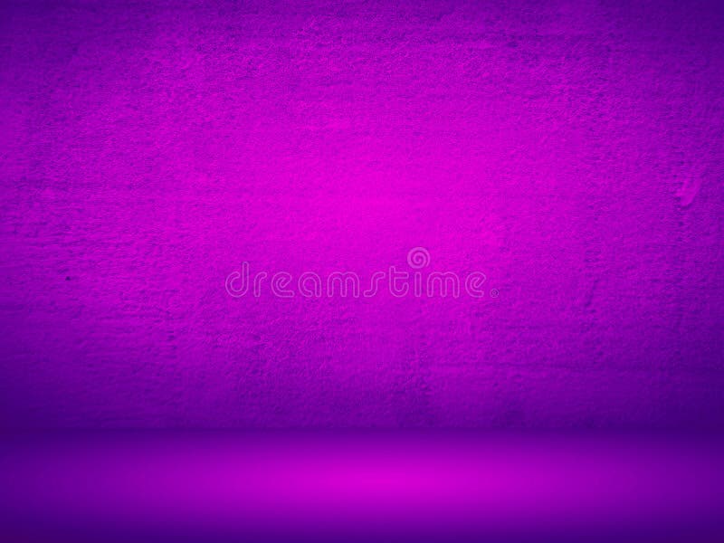 Purple Gradient Wall. Blank Studio Room. Plain Studio Background Stock ...
