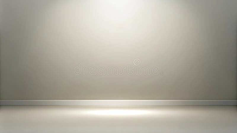Empty Room with Subtle Lighting and Minimalist Design. Generative AI ...