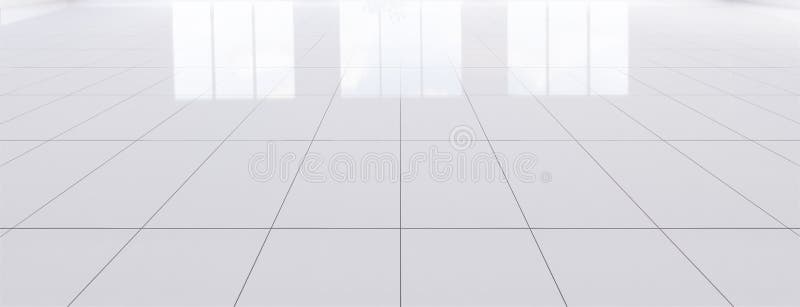 Empty room and tile floor stock illustration. Illustration of bathroom ...