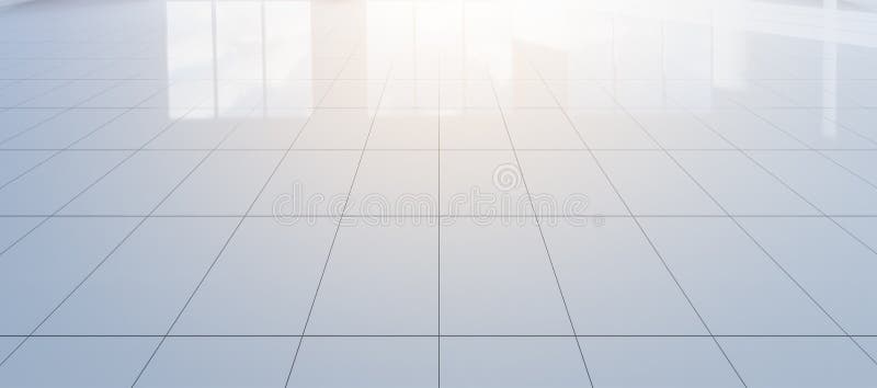 Empty room and tile floor stock illustration. Illustration of abstract ...