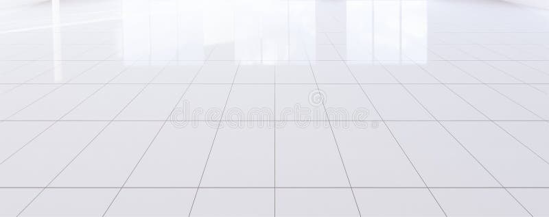 Empty room and tile floor stock illustration. Illustration of grid ...