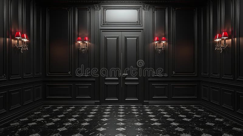 Empty Room To Decorated with Decorative Elements for Background Wall ...