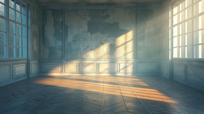 Empty Room To Decorated with Decorative Elements for Background Wall ...