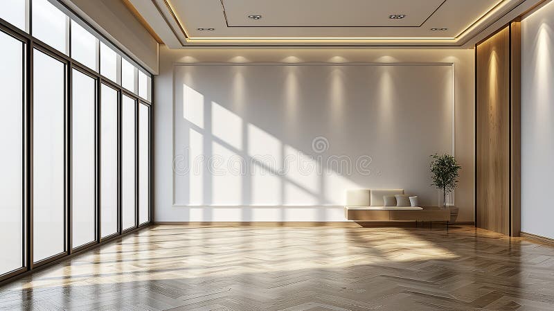 Empty Room To Decorated with Decorative Elements for Background Wall ...