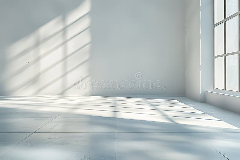 Empty Room and Wooden Floor. Empty Room for Advertising Stock ...