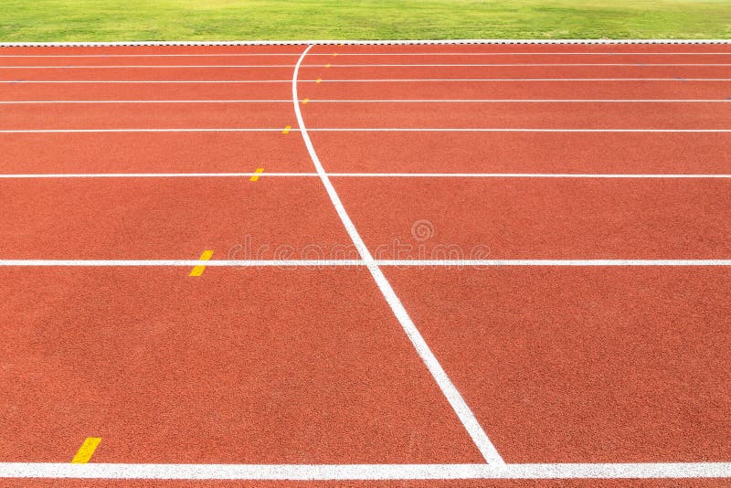 Empty running track stock image. Image of game, race - 81714269