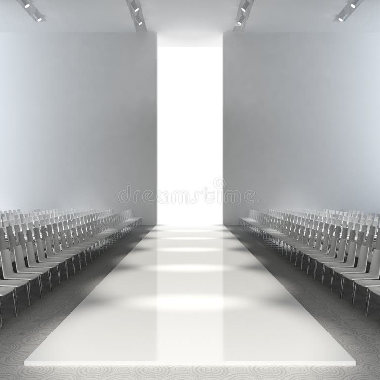 Empty Model Runway Stock Illustrations – 347 Empty Model Runway Stock ...