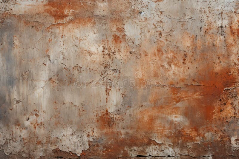 Empty Rusted Metal Sheet Background Texture. Generative AI Stock ...
