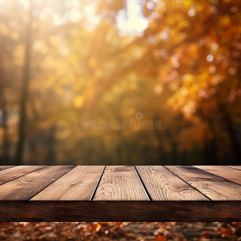 Empty Rustic Nice Wooden Table for Product Display on White Background ...